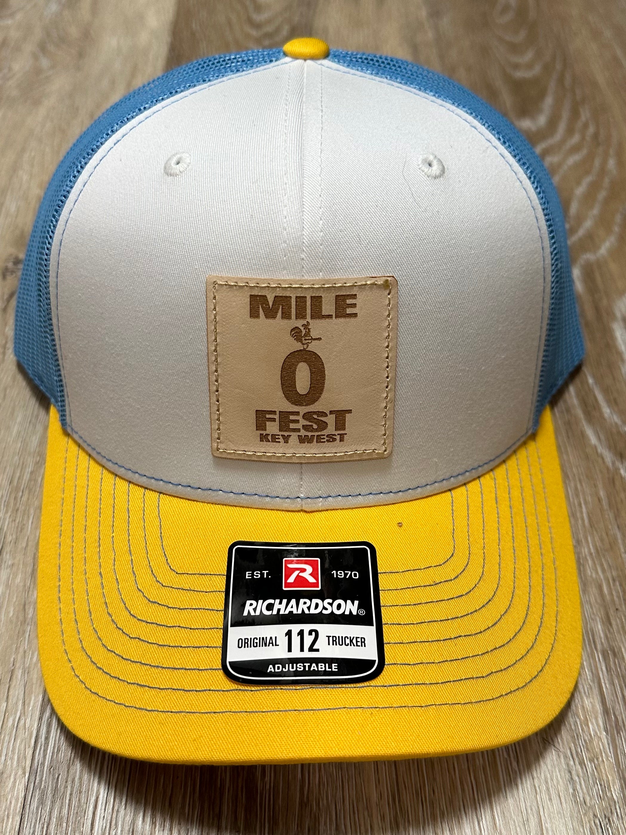 Leather Patch Hat – Mile 0 Fest